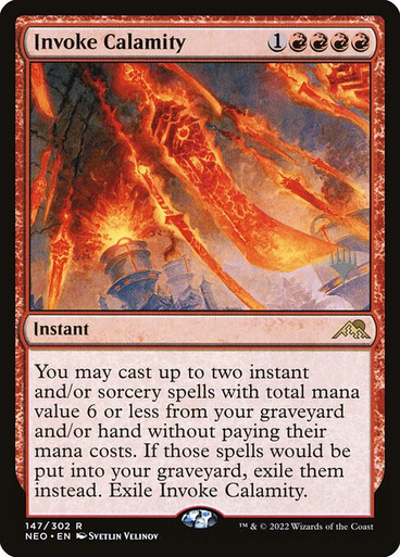 Invoke Calamity (PNEO) (Foil) (#147p) - MTG Pirulo