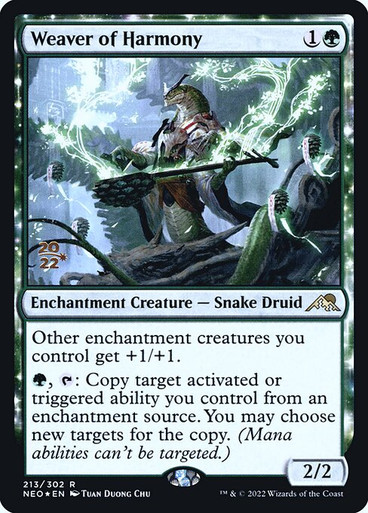 Weaver of Harmony (PNEO) (Foil) (#213s) - MTG Pirulo