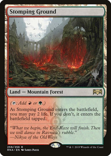 Stomping Ground (PRNA) (Foil) (#259p) - MTG Pirulo