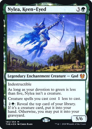 Nylea, Keen-Eyed (PTHB) (Foil) (#185s) - MTG Pirulo