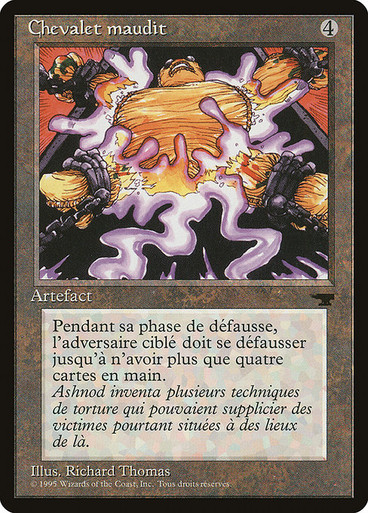 Cursed Rack (REN) (#126) - MTG Pirulo