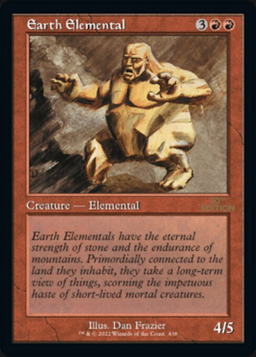 Earth Elemental (30A) (#438) - MTG Pirulo