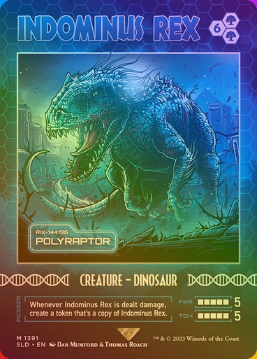 Polyraptor (SLD) (Foil) (Borderless) (#1391★) - MTG Pirulo