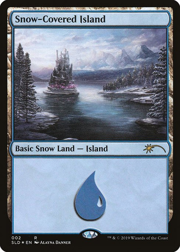 Snow-Covered Island (SLD) (Foil) (#2) - MTG Pirulo