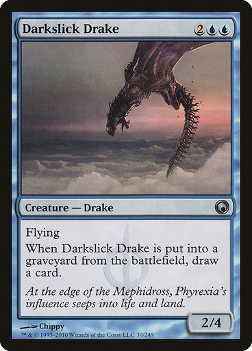 Darkslick Drake (SOM) (#30) - MTG Pirulo