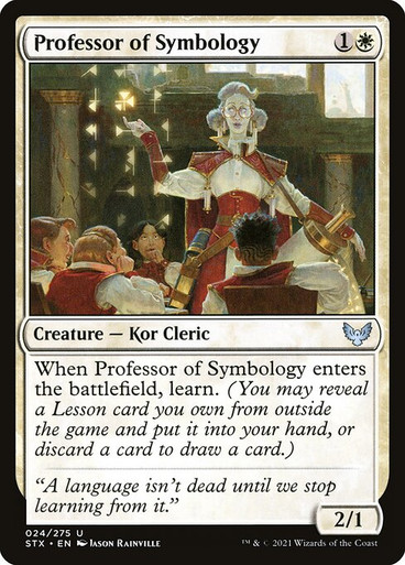 Professor of Symbology (STX) (#24) - MTG Pirulo
