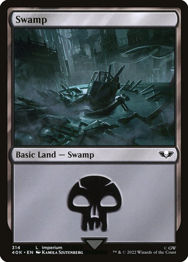 Swamp (40K) (#314) - MTG Pirulo