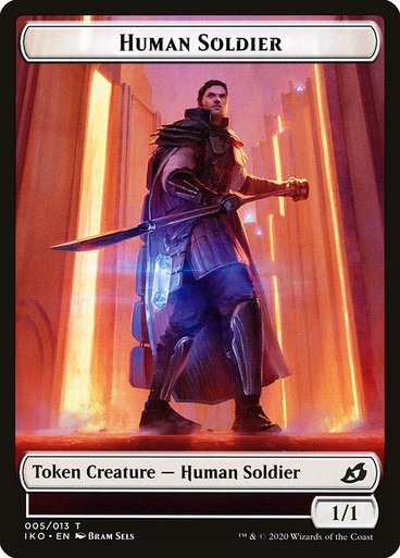 Human Soldier (TIKO) (Full Art) (#5) - MTG Pirulo