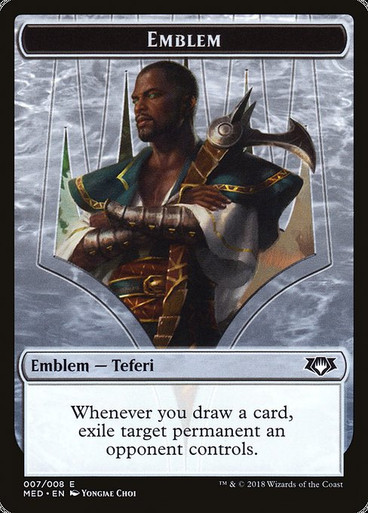 Teferi, Hero of Dominaria Emblem (TMED) (#G7) - MTG Pirulo
