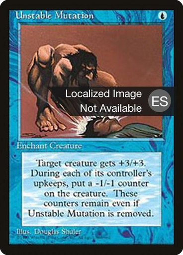 Unstable Mutation (4BB) (#110) - MTG Pirulo