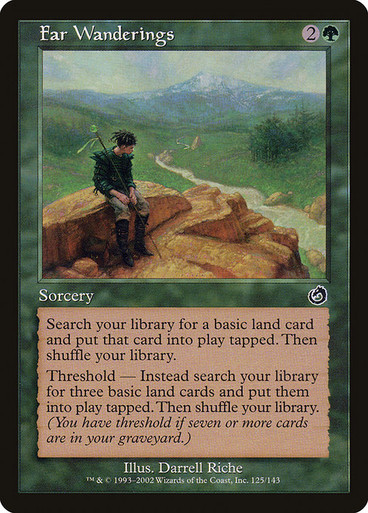 Far Wanderings (TOR) (#125) - MTG Pirulo