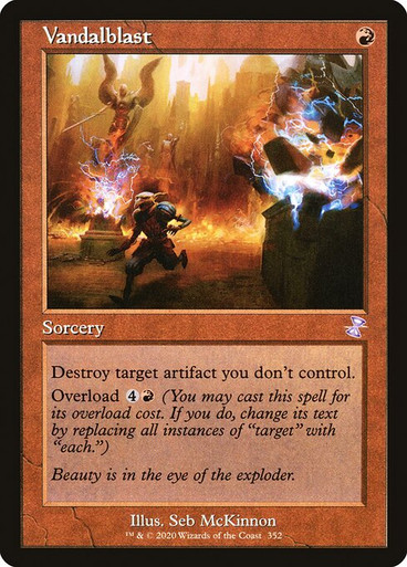 Vandalblast (TSR) (#352) - MTG Pirulo