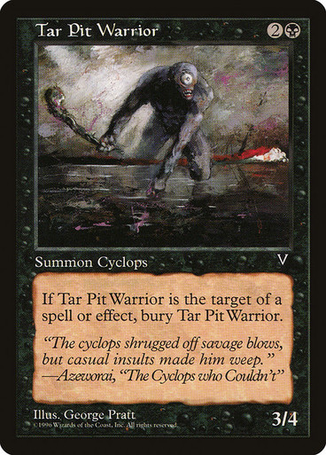 Tar Pit Warrior (VIS) (#70) - MTG Pirulo