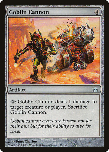 Goblin Cannon (5DN) (#125) - MTG Pirulo