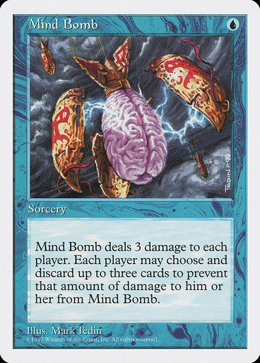 Mind Bomb (5ED) (#105) - MTG Pirulo