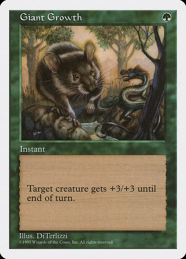 Giant Growth (5ED) (#299) - MTG Pirulo