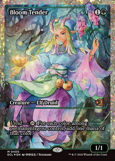 Bloom Tender (ECL) (Fracture Foil) (Showcase) (#400) - MTG Pirulo
