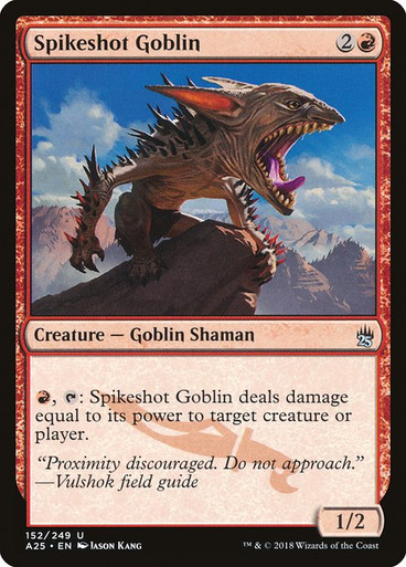 Spikeshot Goblin (A25) (Foil) (#152) - MTG Pirulo