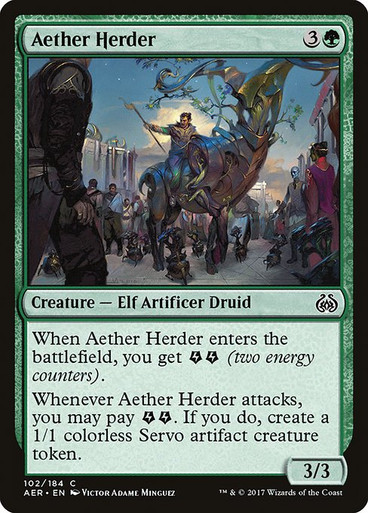 Aether Herder (AER) (Foil) (#102) - MTG Pirulo