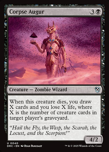 Corpse Augur (DRC) (#40) - MTG Pirulo