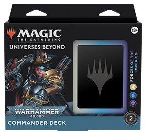 Universes Beyond: Warhammer 40,000 - Forces of the Imperium Commander ...