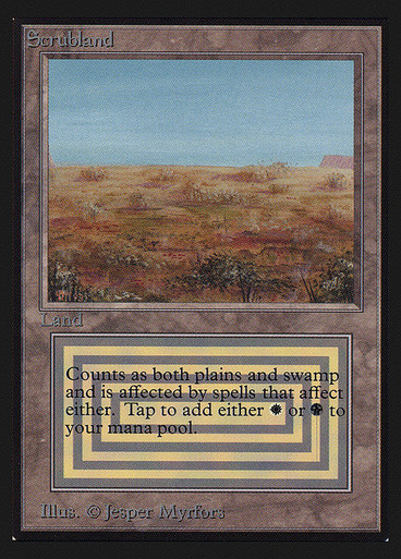 Scrubland (CED) (#282) - MTG Pirulo