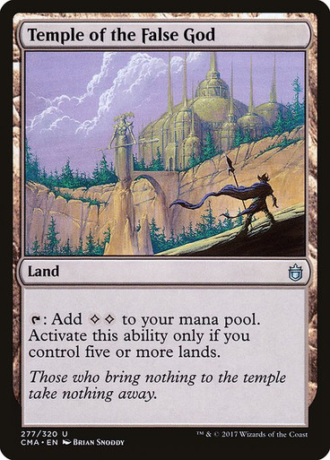 Temple of the False God (CMA) (#277) - MTG Pirulo