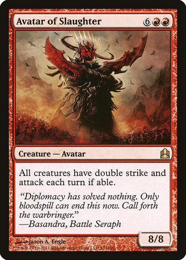 Avatar of Slaughter (CMD) (#111) - MTG Pirulo