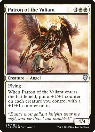 Patron of the Valiant (CMR) (Foil) (#37) - MTG Pirulo