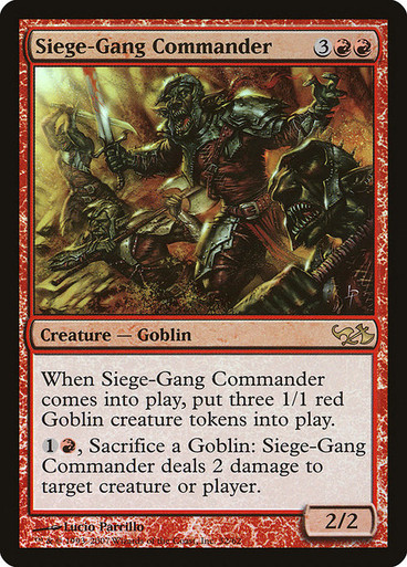 Siege-Gang Commander (DD1) (Foil) (#32) - MTG Pirulo