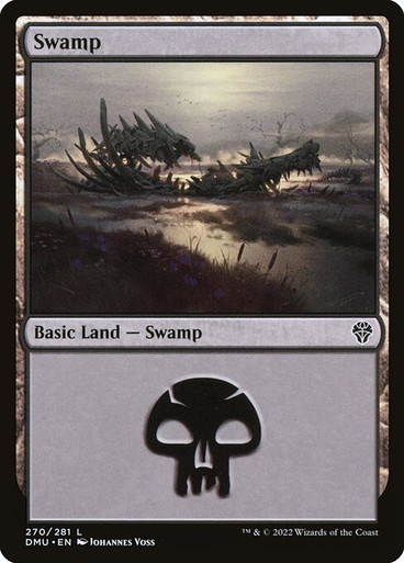 Swamp (DMU) (Foil) (#270) - MTG Pirulo