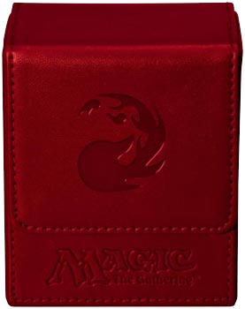 Ultra Pro Red Mana Flip Deck Box - MTG Pirulo