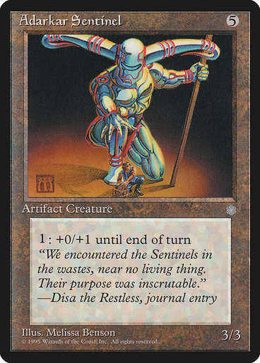 Adarkar Sentinel (ICE) (#306) - MTG Pirulo