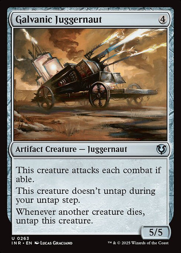 Galvanic Juggernaut (INR) (#263) - MTG Pirulo