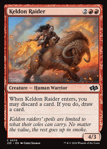 Keldon Raider (J25) (#570) - MTG Pirulo
