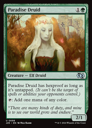 Paradise Druid (J25) (#698) - MTG Pirulo