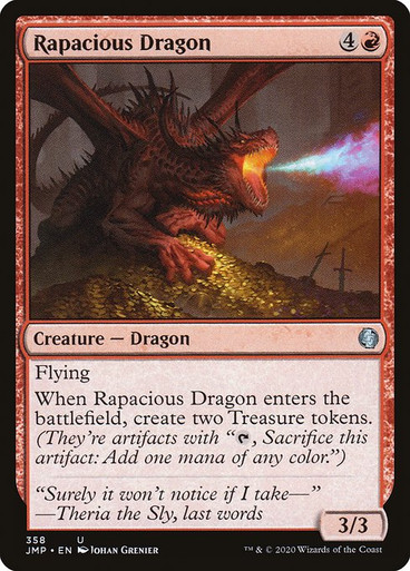Rapacious Dragon (JMP) (#358) - MTG Pirulo