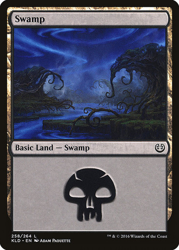 Swamp (KLD) (#258) - MTG Pirulo