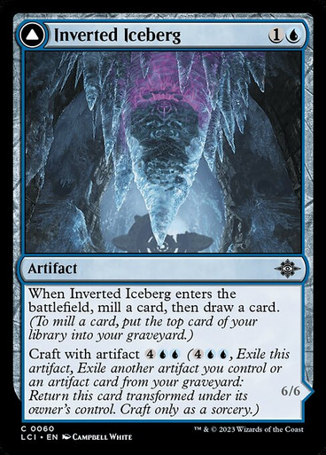 Inverted Iceberg // Iceberg Titan (LCI) (#60) - MTG Pirulo
