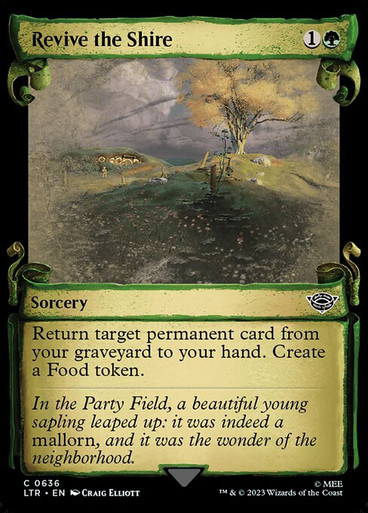 Revive the Shire (LTR) (Silver Foil) (Showcase) (#636) - MTG Pirulo