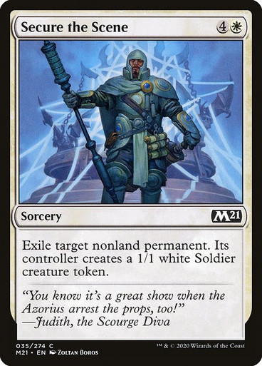 Secure the Scene (M21) (#35) - MTG Pirulo
