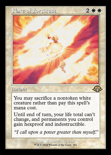 Flare of Fortitude (MH3) (#391) - MTG Pirulo