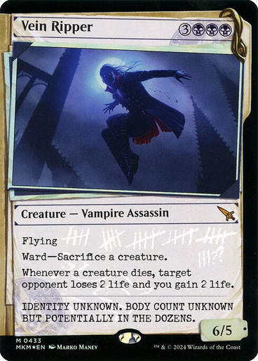 Vein Ripper (MKM) (Invisible Ink Foil) (Showcase) (#433) - MTG Pirulo