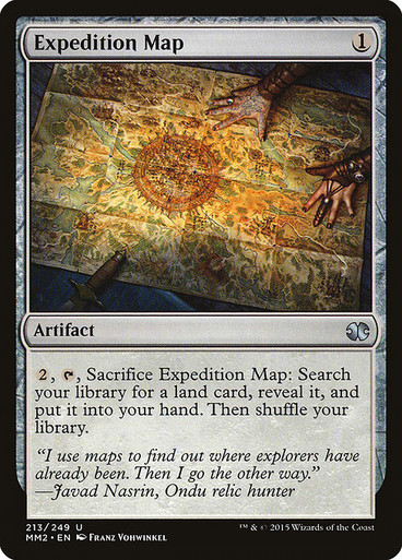 Expedition Map (MM2) (Foil) (#213) - MTG Pirulo