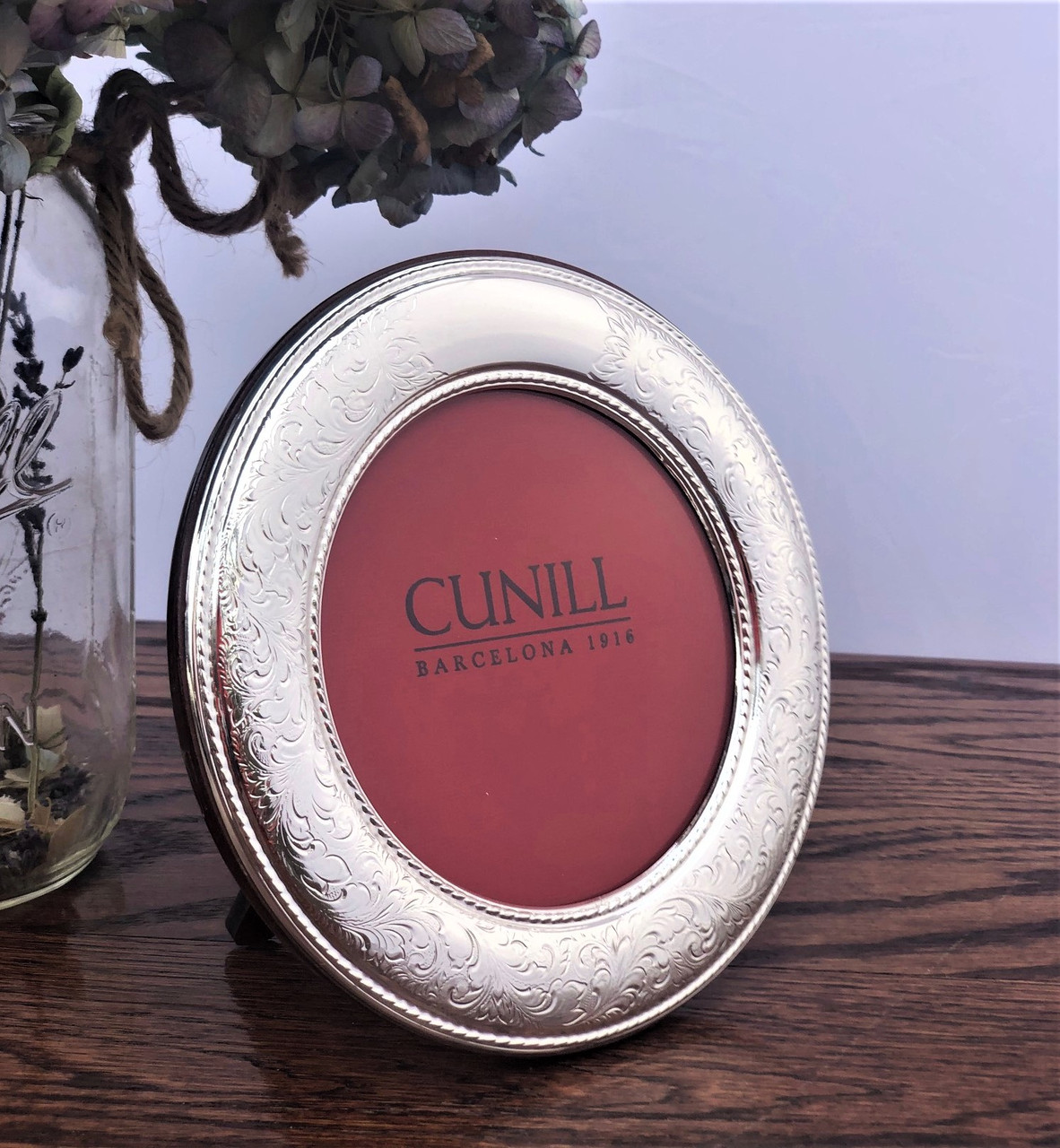 CUNILL Sterling Silver Vintage 4" Round Picture Frame - Cunill America, Inc