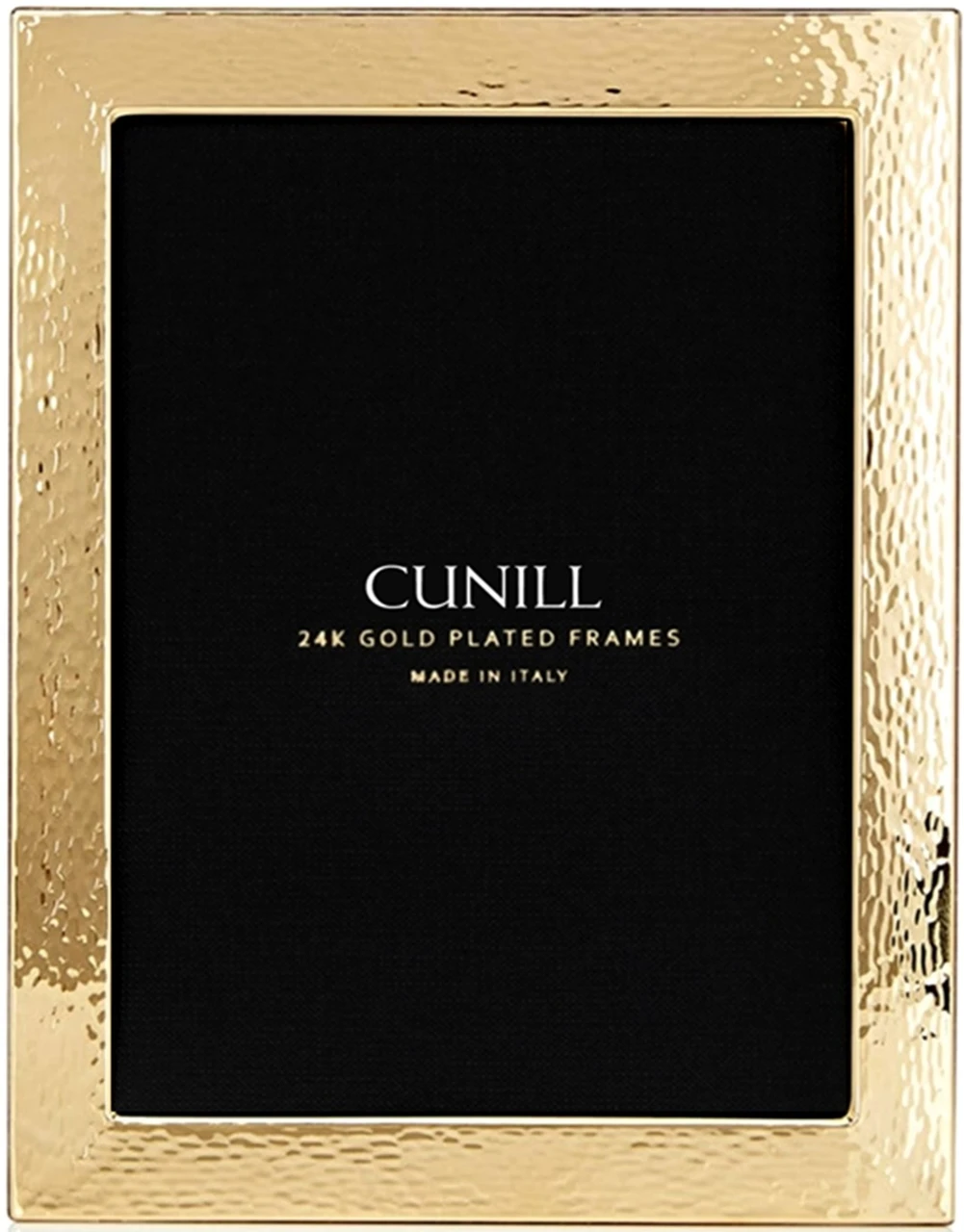 Hammered 24k Gold Plated 5x7 Picture Frame - Cunill America, Inc