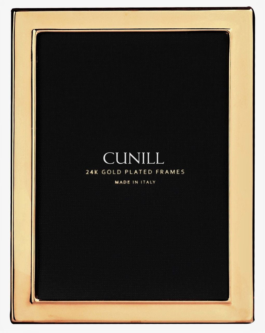 'Contemporary' 4x6 Gold Plated Picture Frame - Cunill America, Inc
