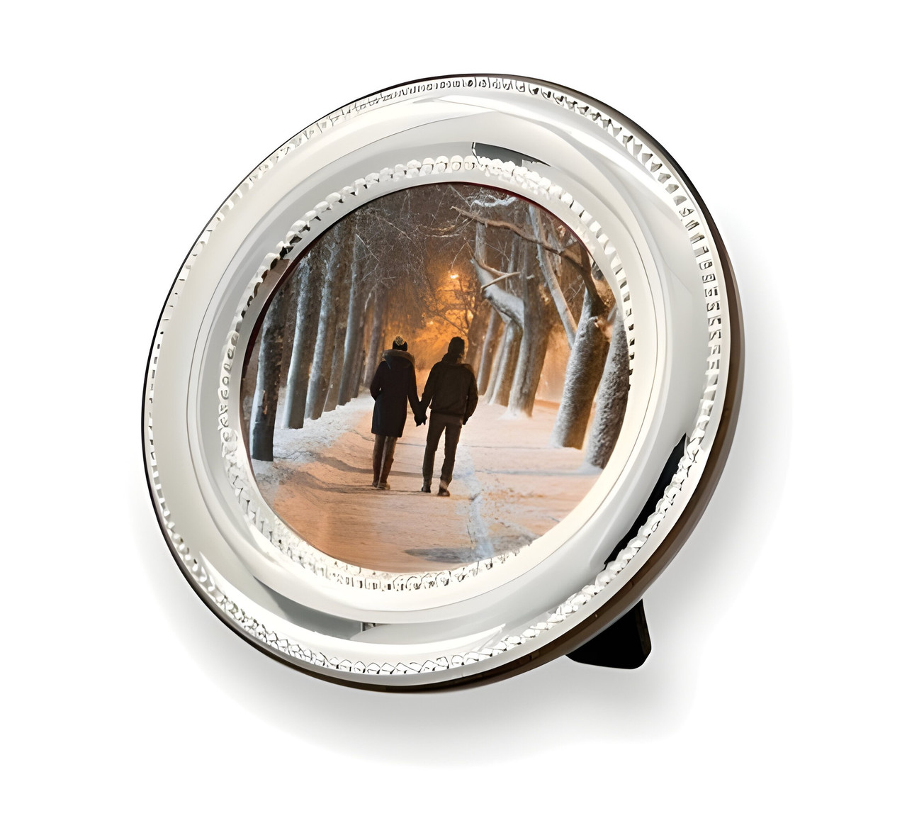 Beads 2.5" Sterling Silver Ornament Frame | Cunill America – Engravable ...