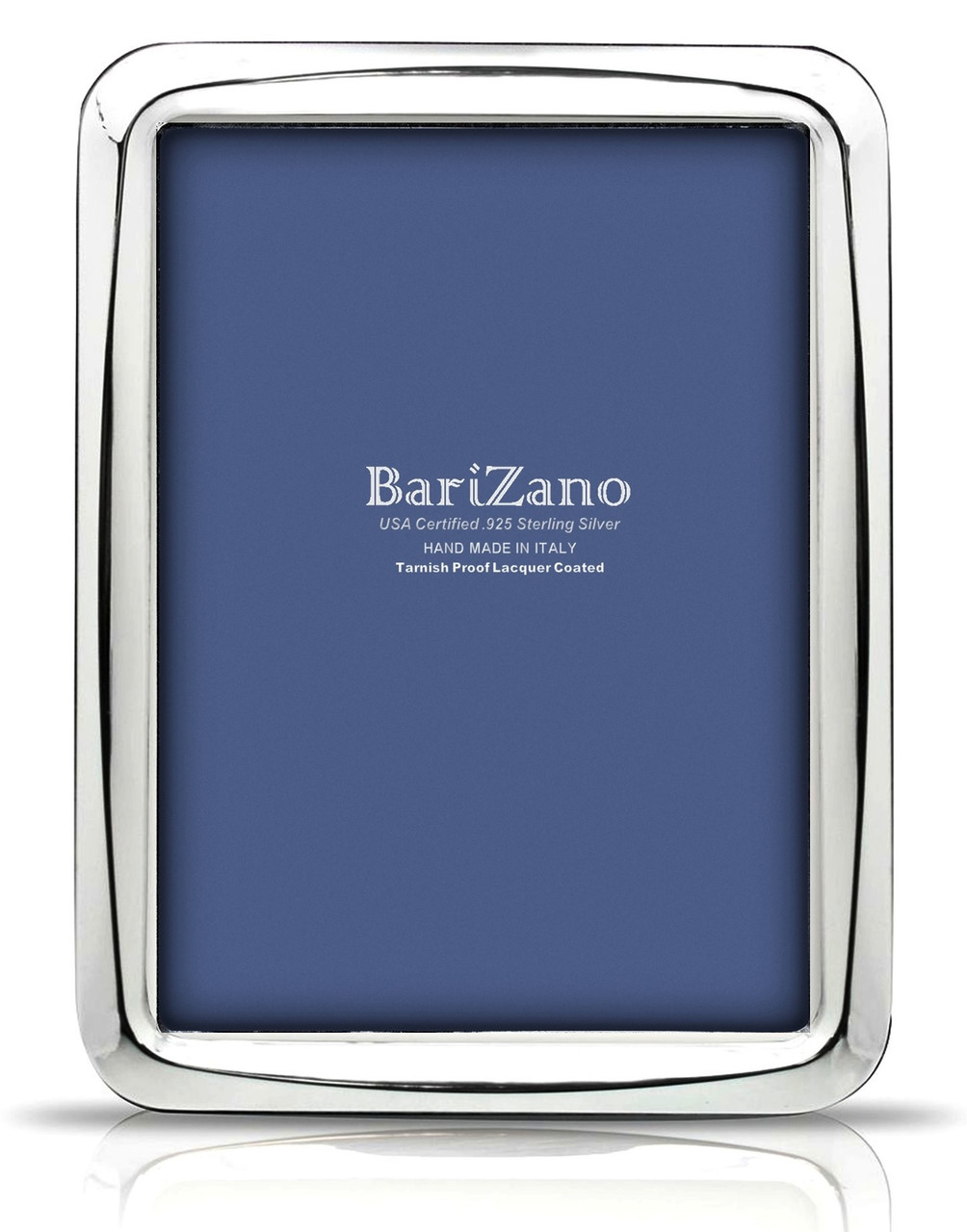 'Modern' 8x10 Tarnish Proof 925 Sterling Frame - Cunill America, Inc