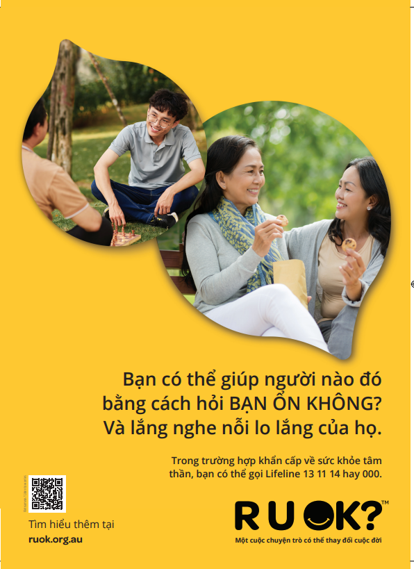 Conversation Posters - A3 (Pack of 5) - R U OK? Merchandise